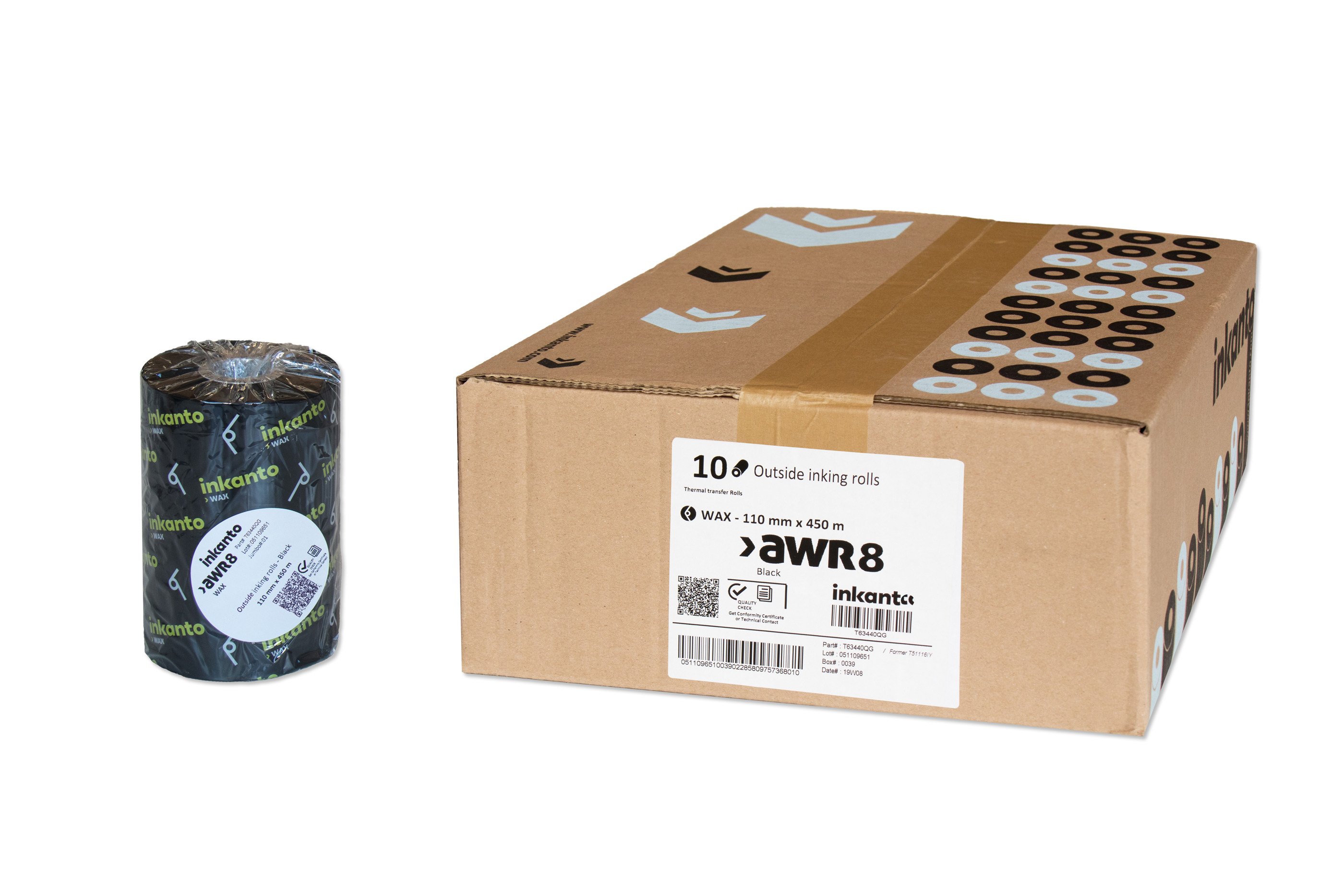 ARMOR AWR8 Farbband für Thermotransfer-Drucker - T63440QG